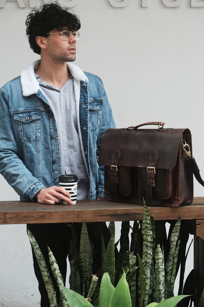 Heritage Briefcase | Made From Full-Grain Cowhide | Niche Leather